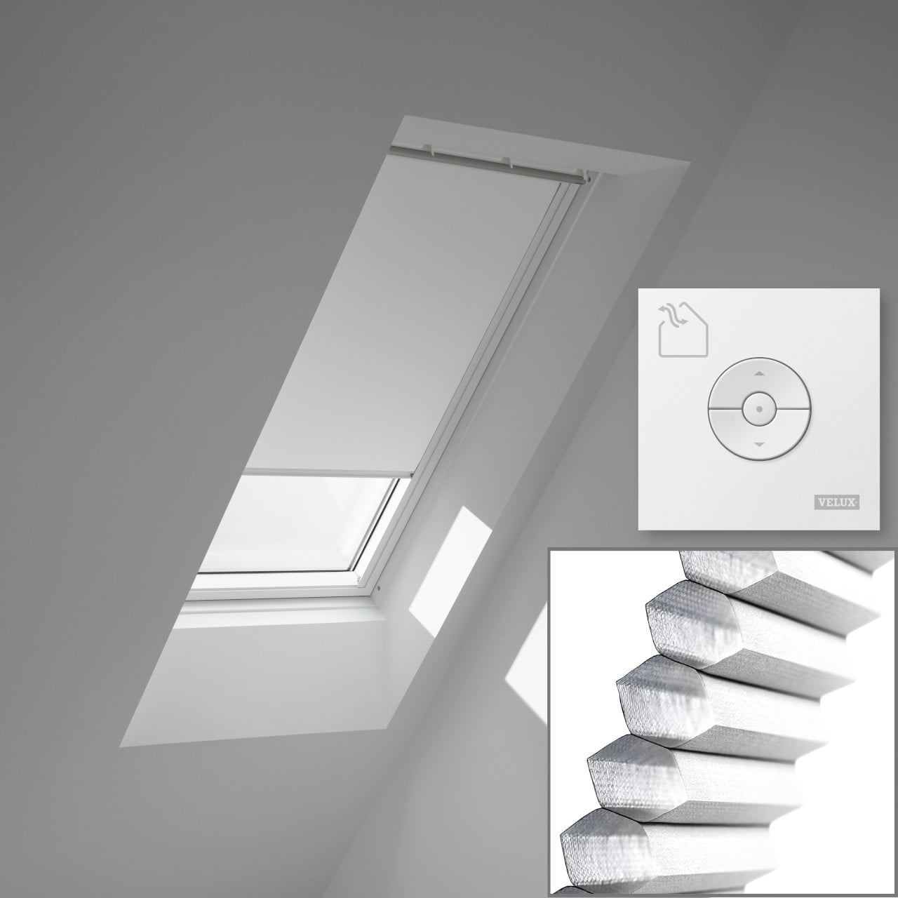 VELUX FSCH Solar Honeycomb Blind (VS/VSS/VSE) - Supreme Skylights VELUX FSCH Solar Honeycomb Blind (VS/VSS/VSE) - Supreme Skylights